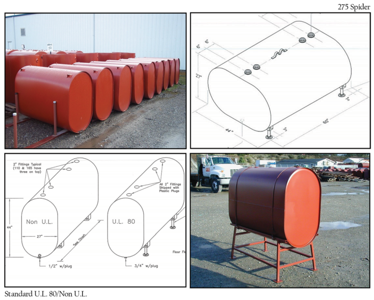 Obround Steel Tanks for Home Heating Fuel | Greer Tank, Welding & Steel